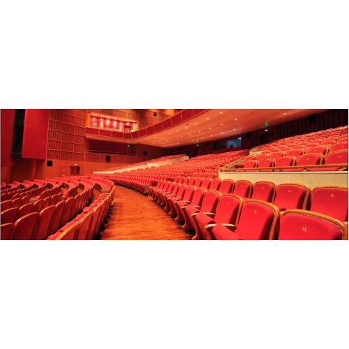 What are the seating arrangements in an auditorium